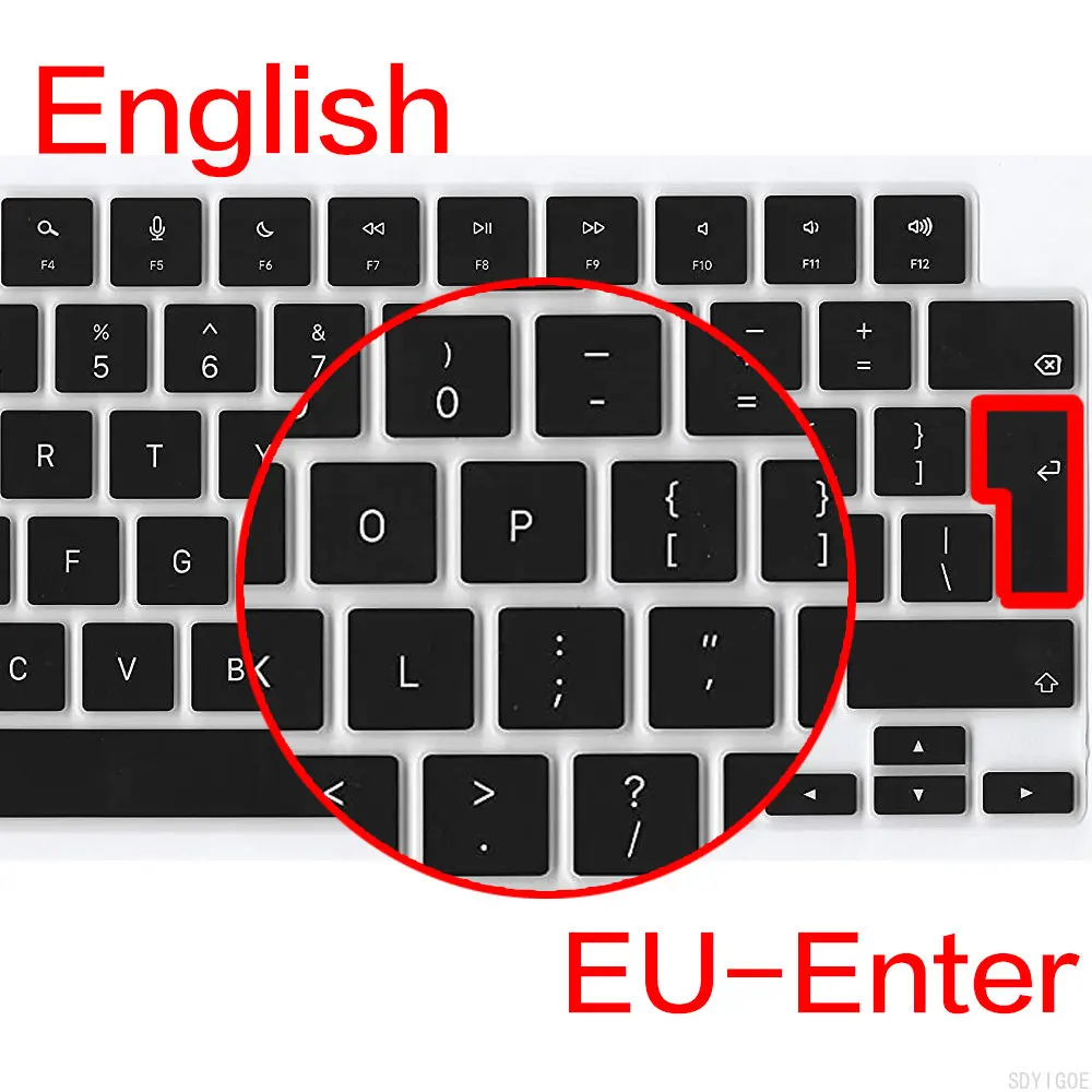 Keyboard Cover For 2005 - 2024 New M4/M3 Macbook Pro /Air 13/15/13.6/16 ...