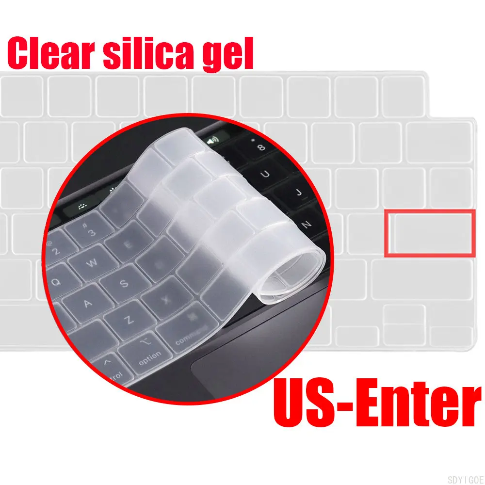 Keyboard Cover For Macbook Pro /Air 2005-2022 New M2/M113/15/13.6/16/12 ...