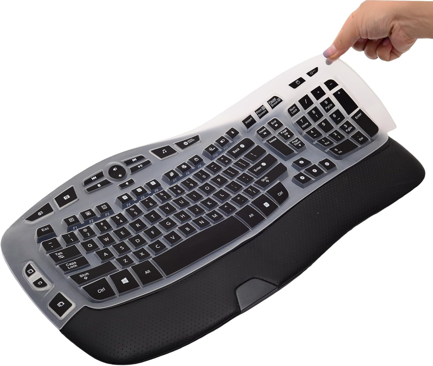 Keyboard Cover for Logitech K350 MK550 MK570 Wireless Wave Keyboard ...