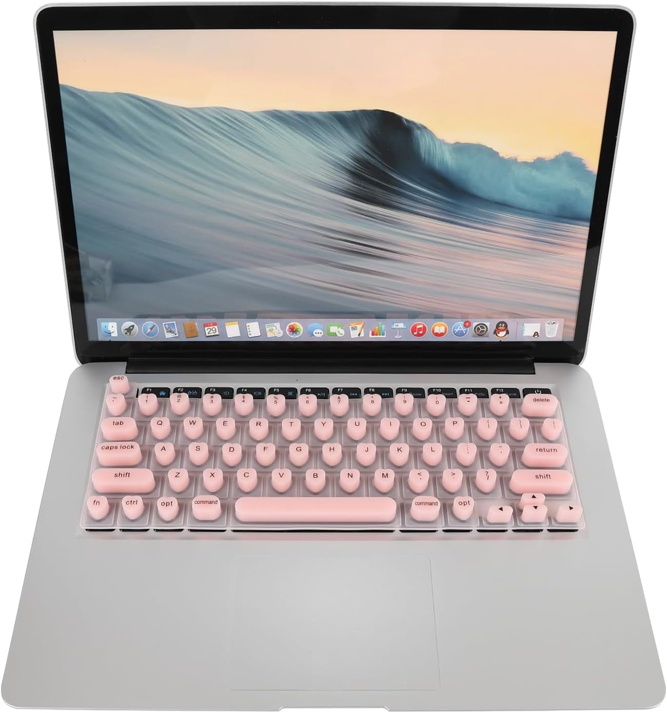 Keyboard Cover for Long Nails, Silicone Raised Keyboard Cover for Nail ...