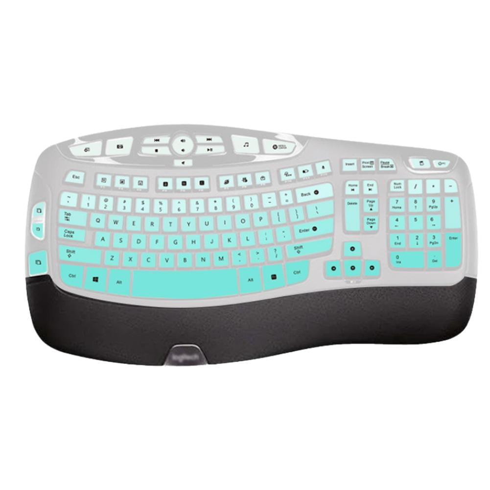 Keyboard Cover Silicone Protector Film Dust And Waterproof For Logitech R7m9 By Nzruane