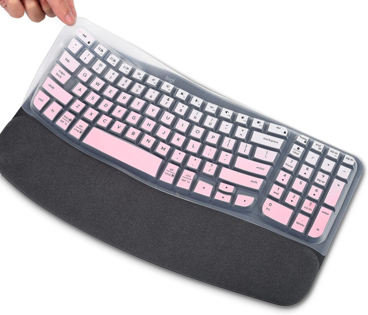 Keyboard Cover Skin for Logitech Wave Keys MK670 Combo Keyboard Skin ...