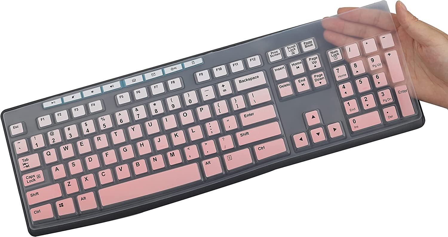 Keyboard Cover Skin Protector Fit Logitech MK295 MK275 MK270 Wireless ...