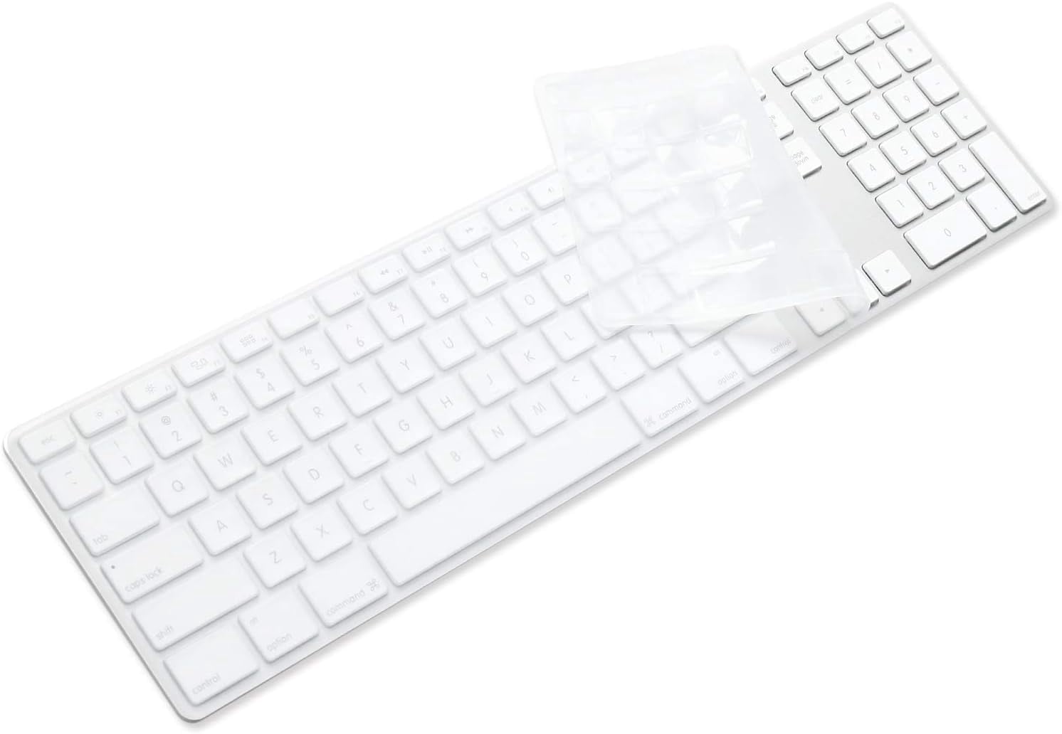 Keyboard Cover Skin for Apple Wired USB Keyboard with Numeric Keypad ...