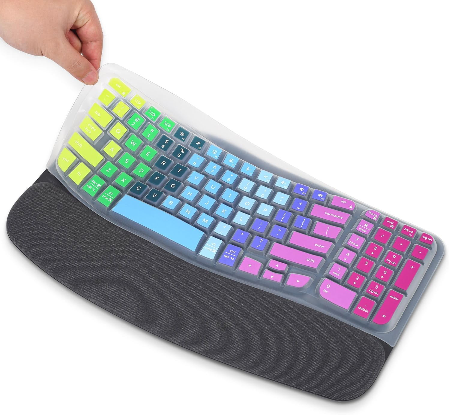 Keyboard Cover Skin for Logitech Wave Keys MK670 Combo Keyboard Skin ...