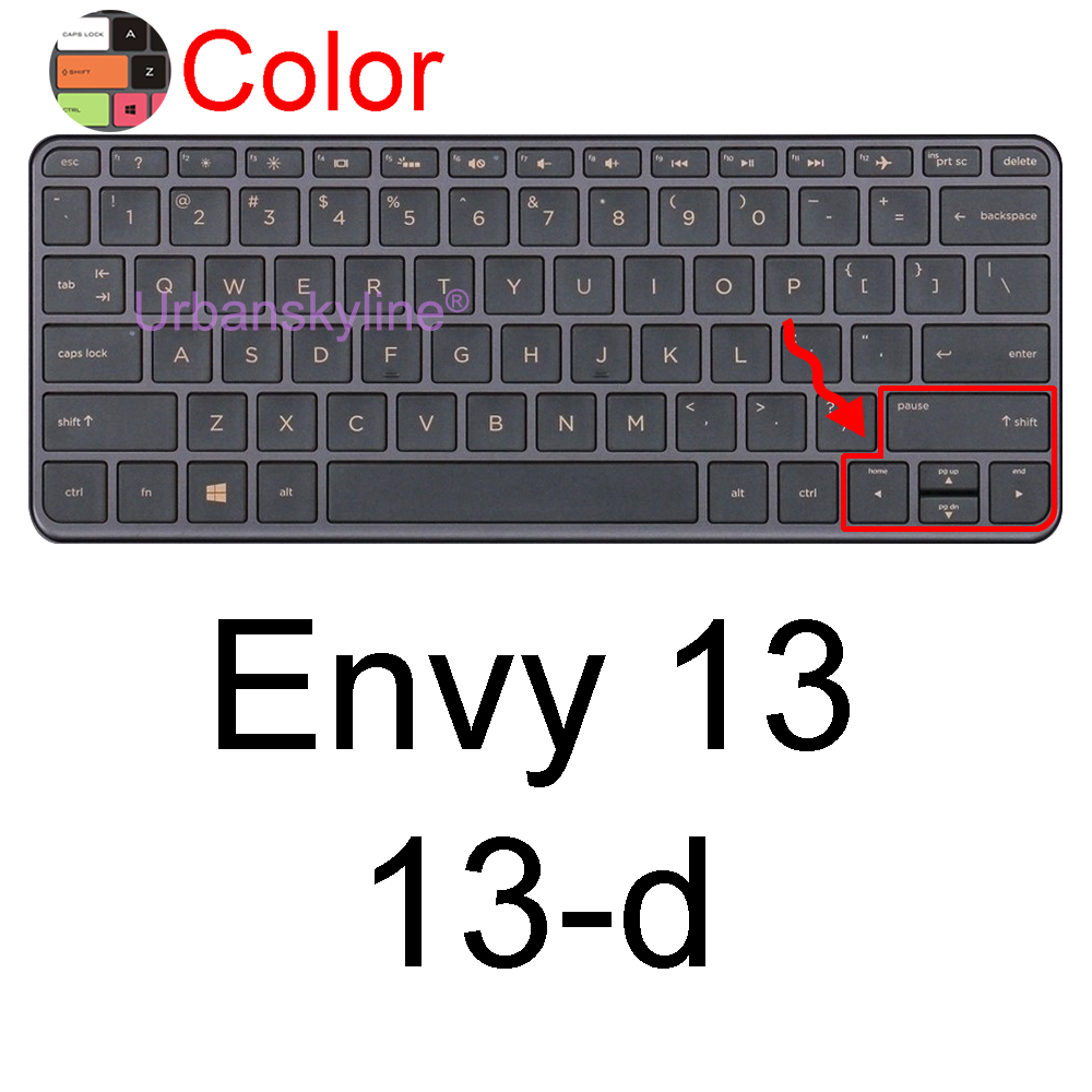 Keyboard Cover for HP ENVY X360 13 13-AY 13-AR 13-BA13-BF 13-BD 13-AG ...