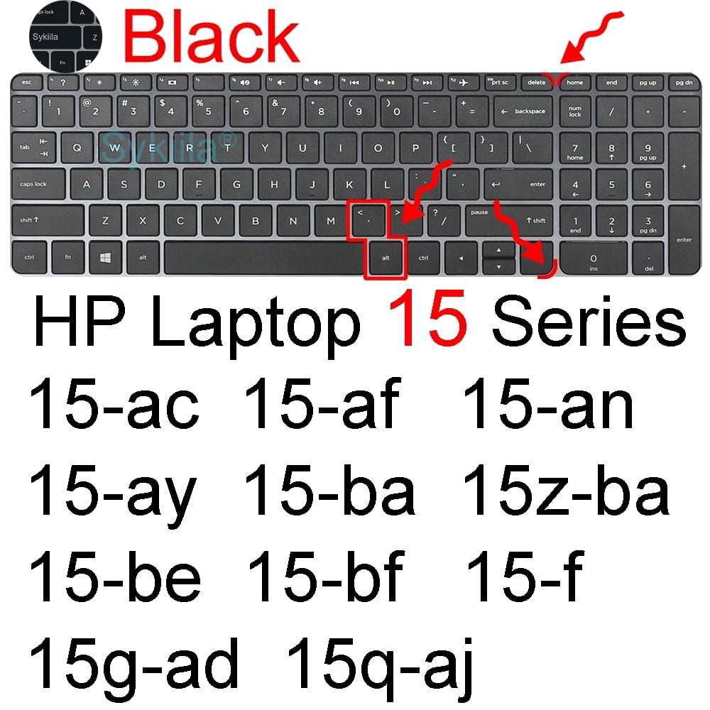 Keyboard Cover for HP Laptop 15 15t 15-fd 15-fc 15-ef 15-dw 15-dy 15g 15q 15s 15z Essential ...