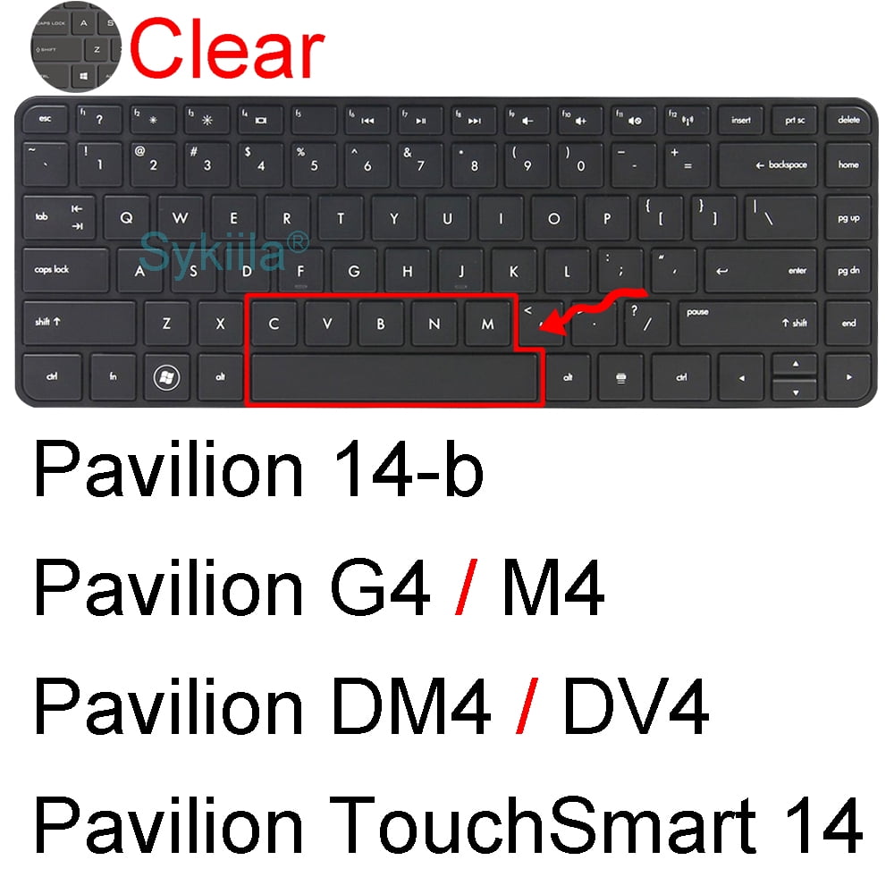 Keyboard Cover for HP Pavilion Plus 14 X360 14t 14z 14-ew 14-ey 14-ek ...