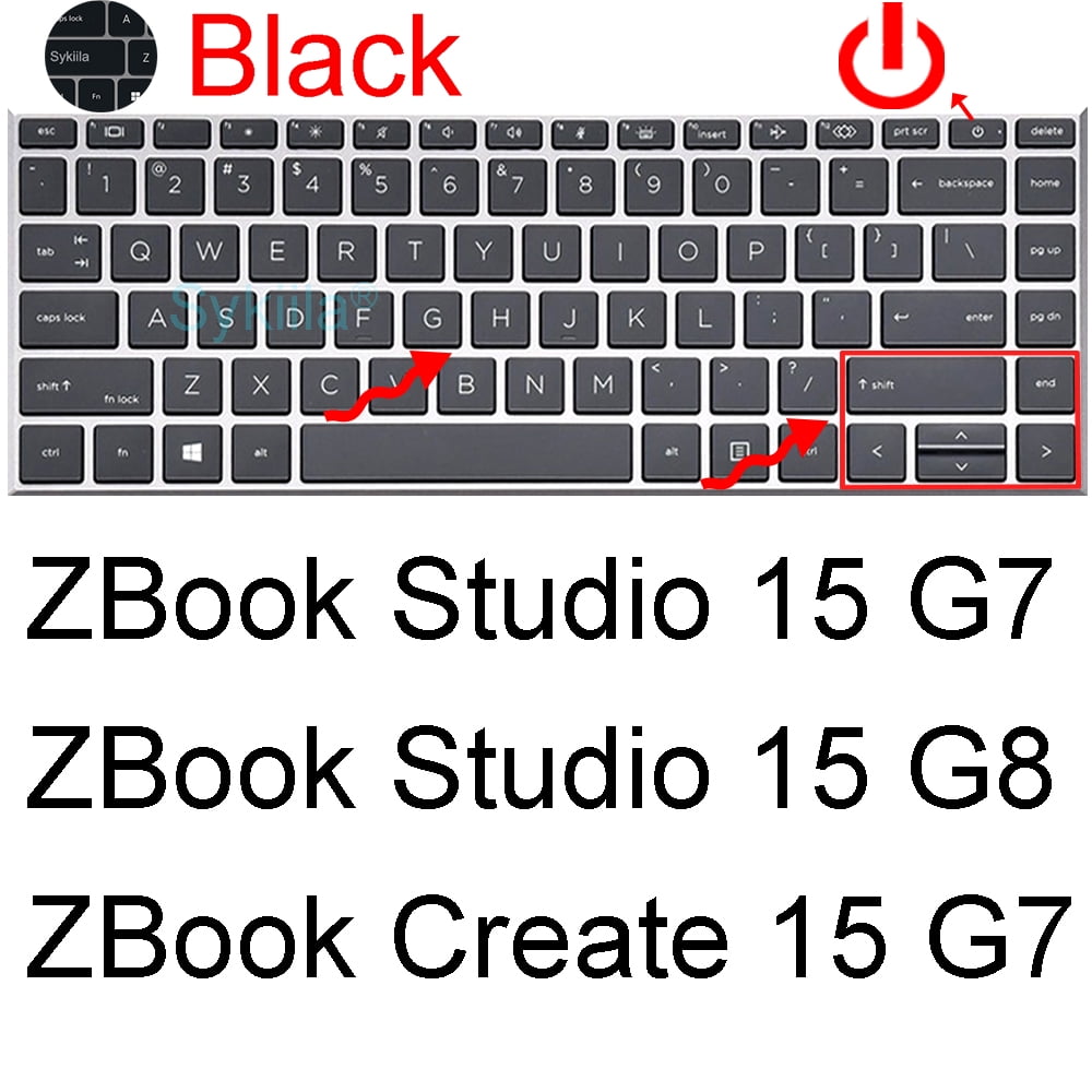 Keyboard Cover for HP ZBook Power 15 G10 G9 Firefly 15 G8 G7 Fury ...