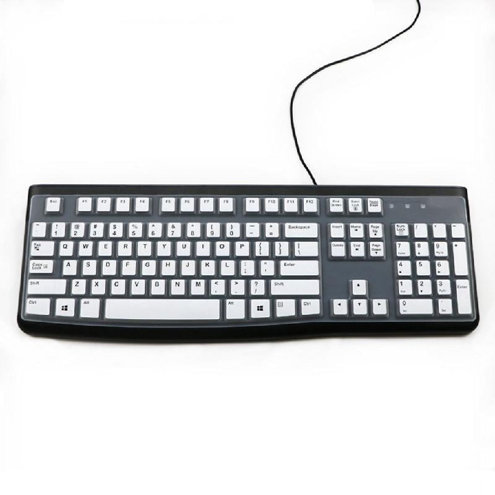 Keyboard Cover for K120 MK120 Corded Keyboard Protectors Skin Keyboard ...
