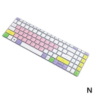 Huanledash Colorful Soft Silicone Keyboard Cover for Apple Pro US ...