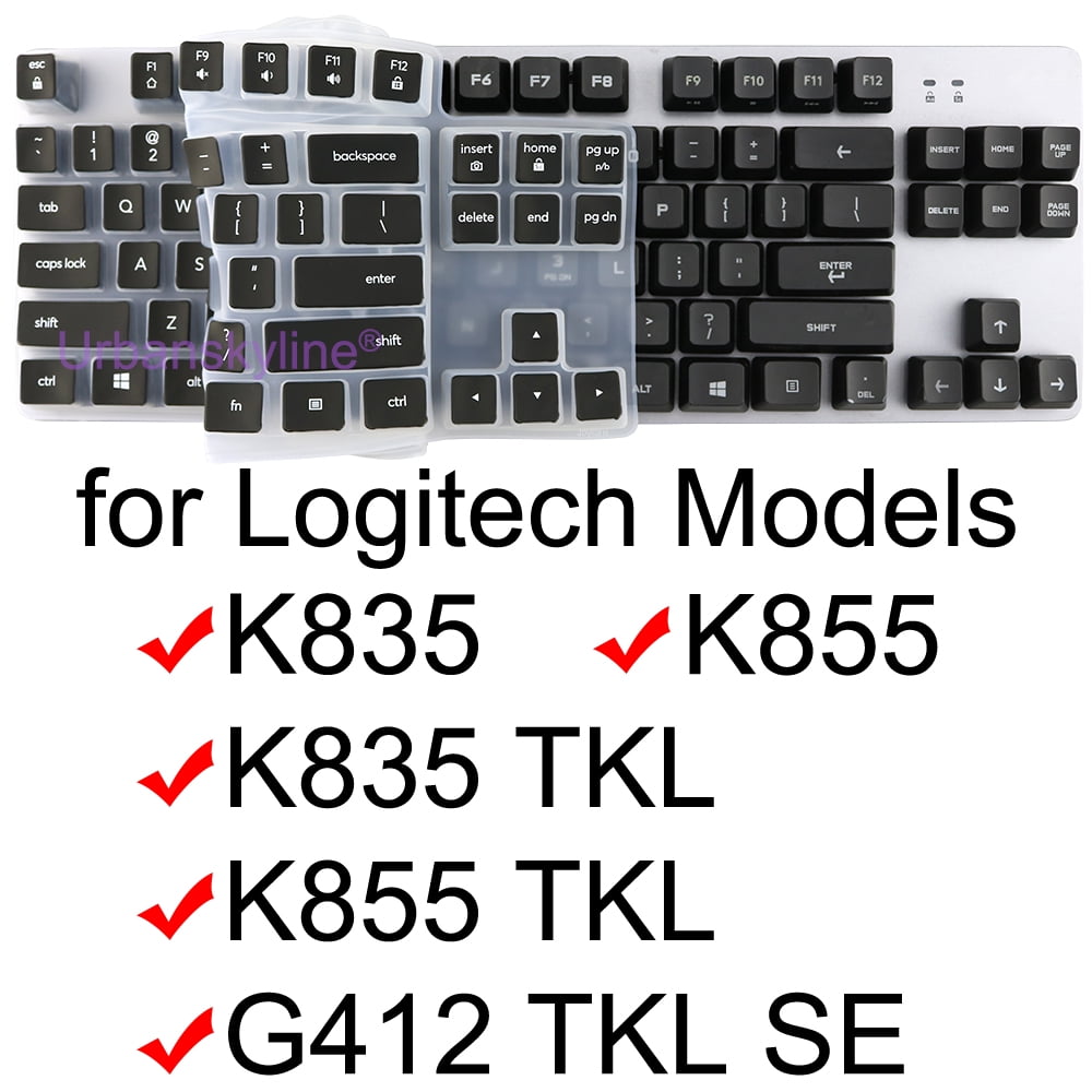 Keyboard Cover for Logitech G512 Carbon G513 G412 SE G413 SE Mechanical for Logi Silicone ...