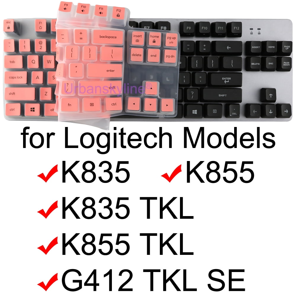 Keyboard Cover for Logitech G512 Carbon G513 G412 SE G413 SE Mechanical for Logi Silicone ...