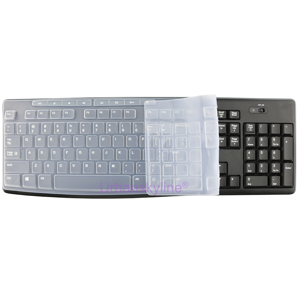 Keyboard Cover for Logitech K200 K260 K270 K275 K295 MK200 MK260 MK270 ...
