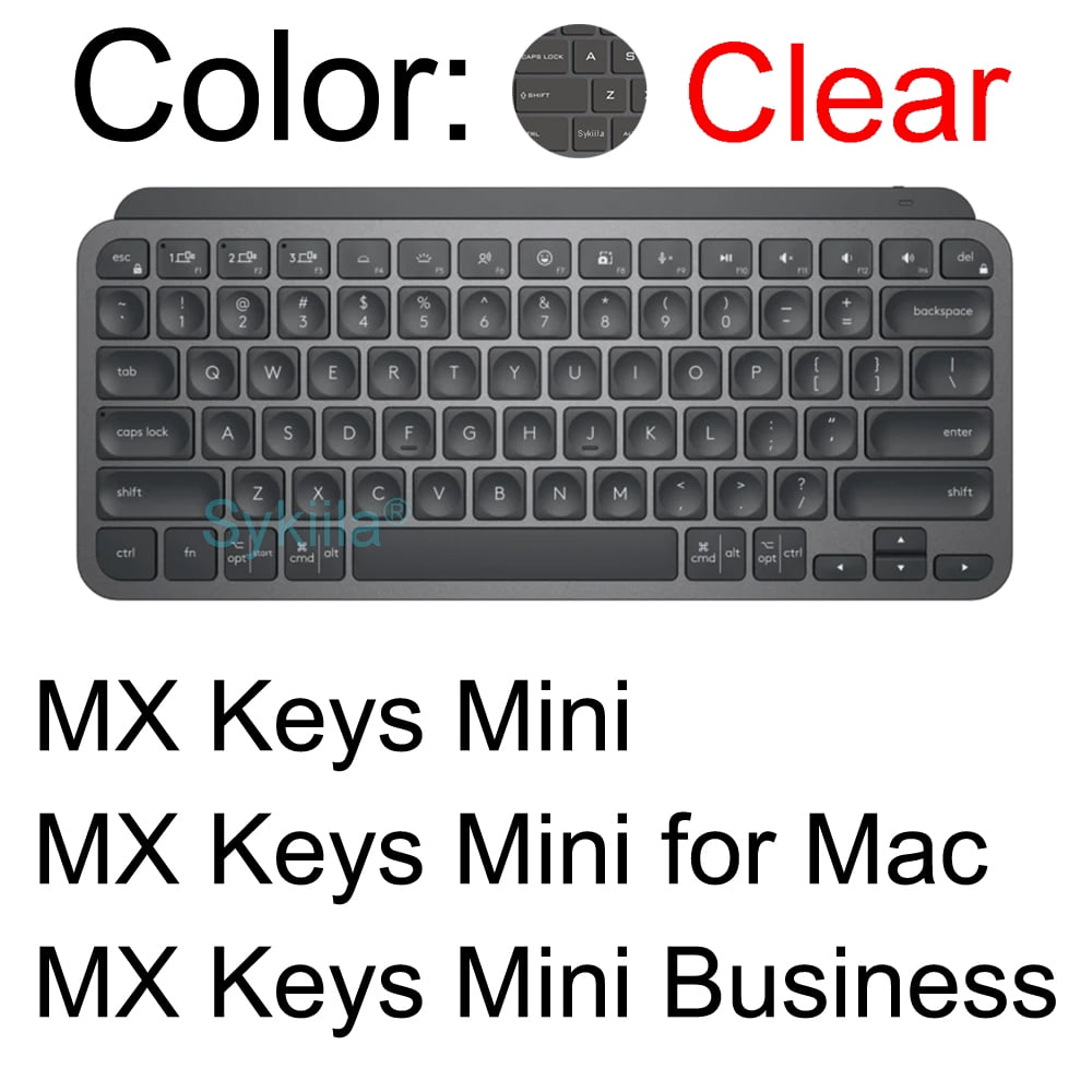 Keyboard Cover for Logitech MX KEYS S Mechanical Plus for Mac for Logi ...