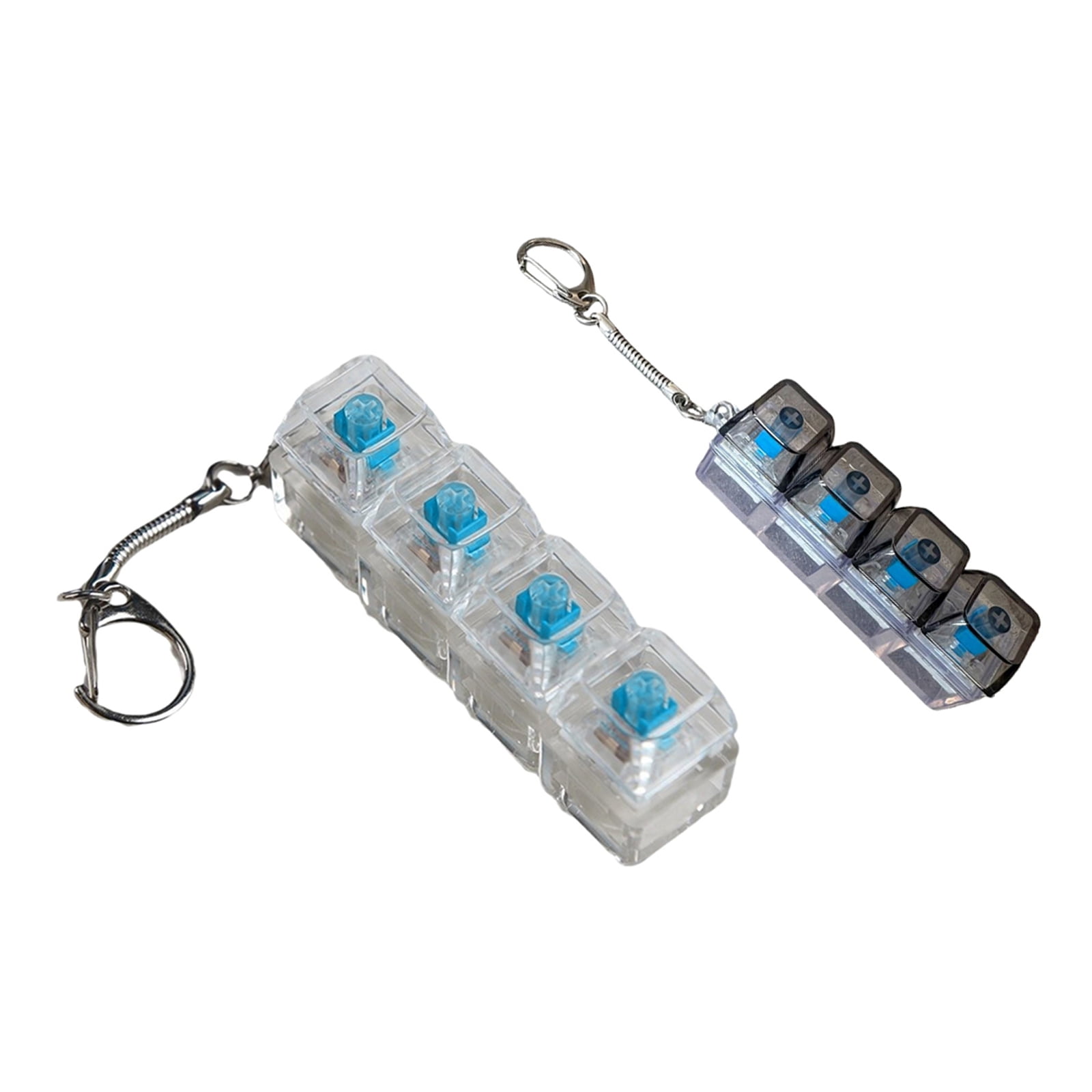 Keyboard Fidget Toy,2 pcs Keyboard Fidget Toy Light Up,Loud Fidget ...