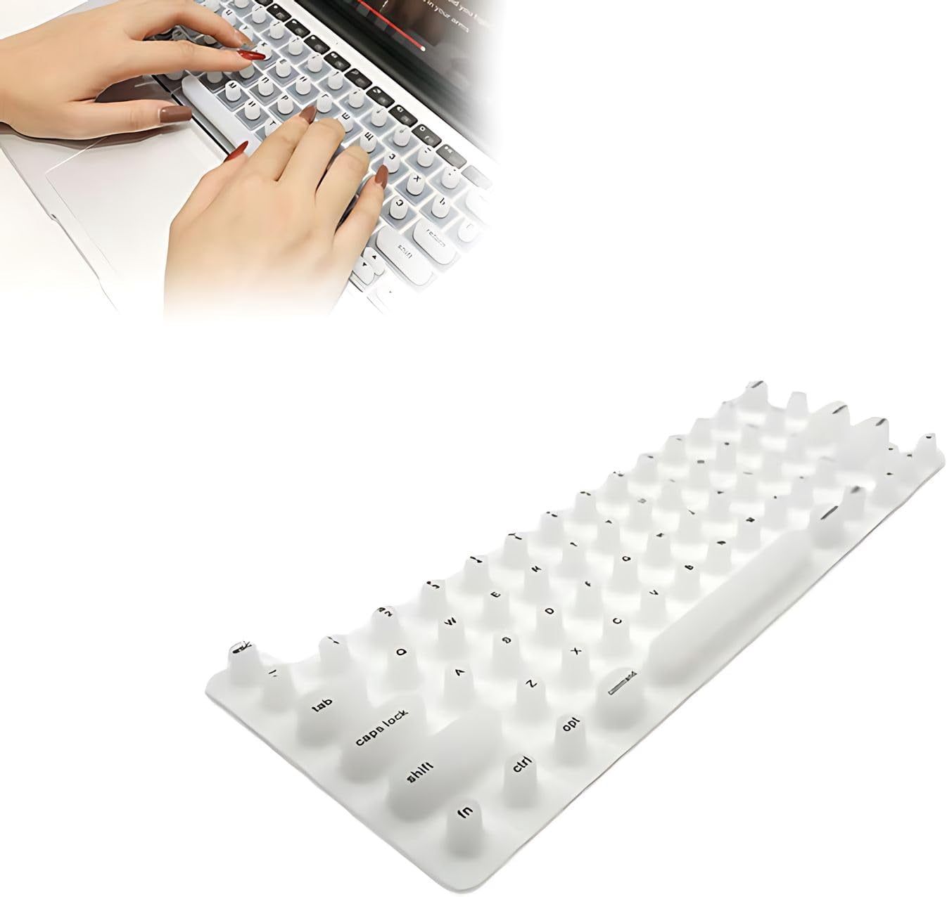 Keyboard Film for Nail Art,Full-Size Keyboard Film,Silicone Keyboard ...