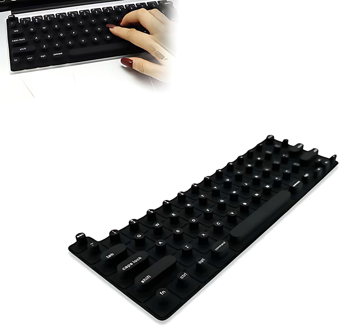Keyboard Film for Nail Art, Full-Size Keyboard Film, Silicone Keyboard ...