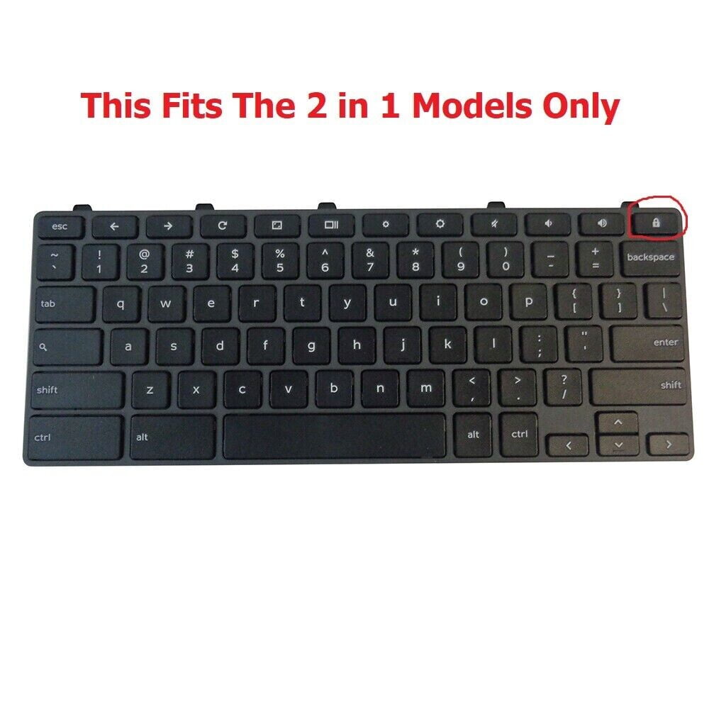 Keyboard For Dell Chromebook 3100 5190 2-In-1 Keyboard Replacement ...