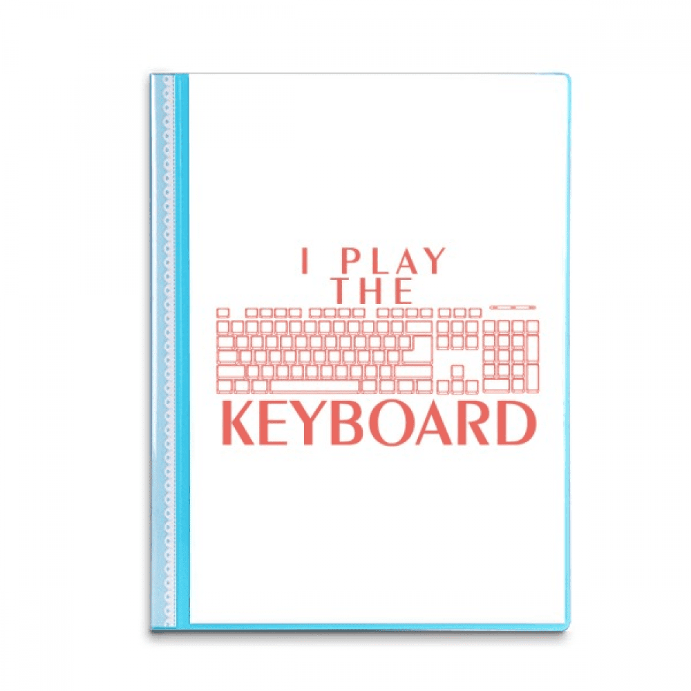 Keyboard Game Combination Book Sheet Protectors Portfolio Binder Folder ...