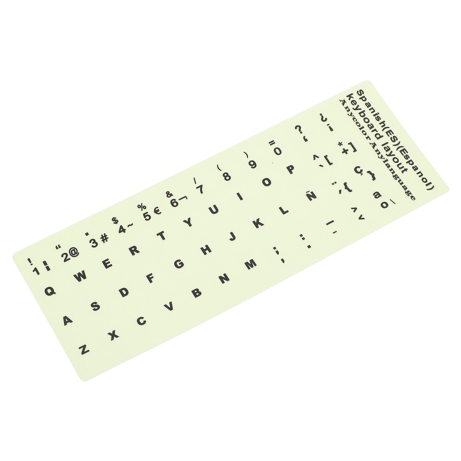 Keyboard Glow Sticker Desktop Vacuum Cleaner Keyboards Laptop Stickers ...