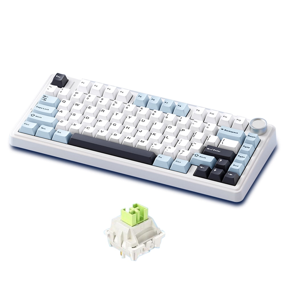 Keyboard,Low-delay With F75 With 99-key Low-delay Glacier Reaper Shaft ...
