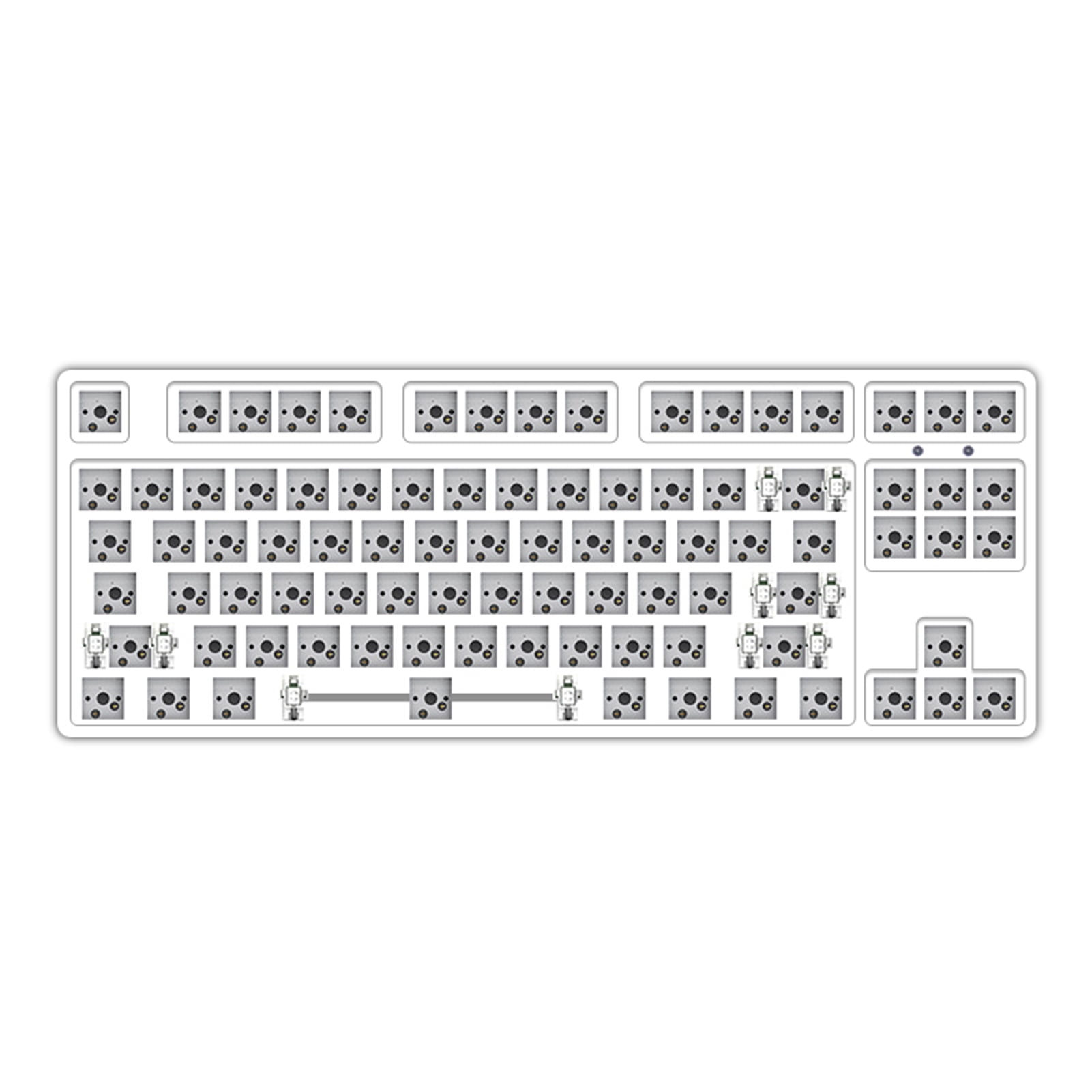 Keyboard,Mode Mode Kit C87 87-key With 87-key With All Bt Mode Wired With All Switches Mode ...