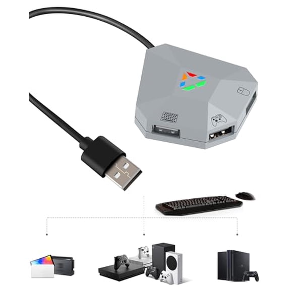Keyboard and Mouse Adapter for Nintendo Switch (1st Gen & OLED ...