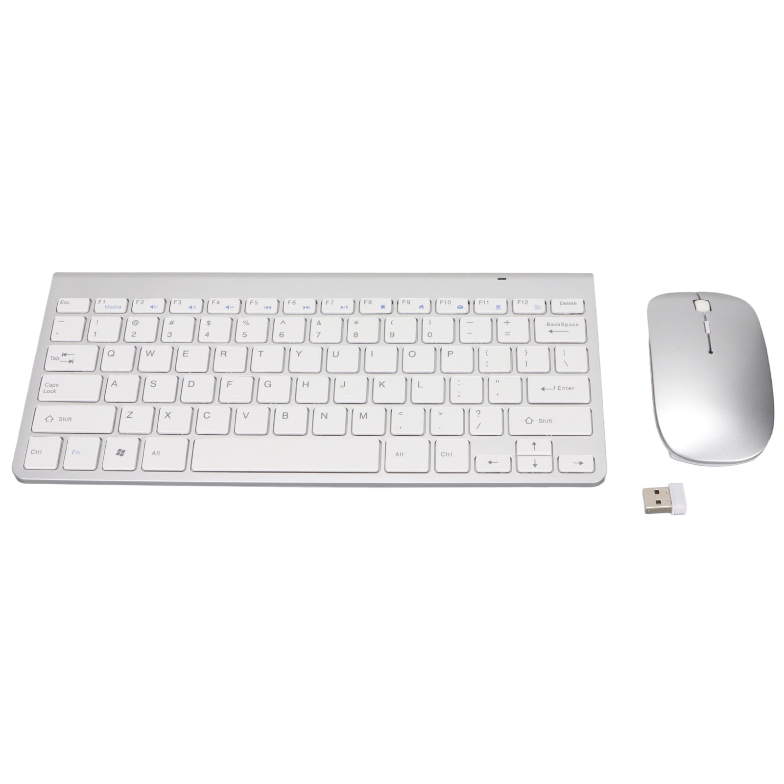 Keyboard Mouse Combo Wireless Sensitive Silent Adjustable DPI Ergonomic ...