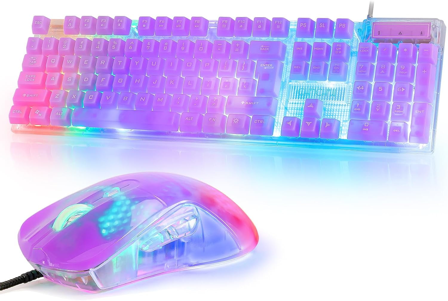 Keyboard and Mouse】The premium ABS material and advanced craftsmanship ...