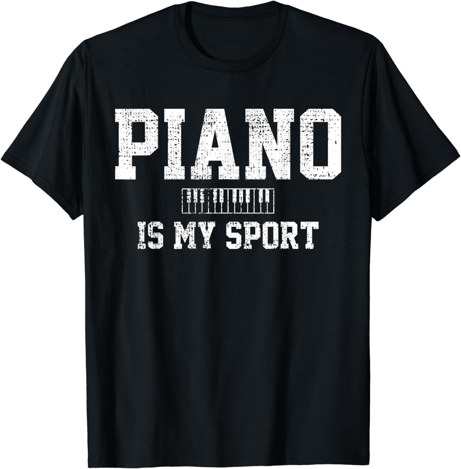 Keyboard Musical Instrument T-Shirt - Walmart.com