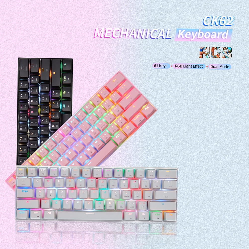 Keyboard,Outemu Switches With Outemu Ck62 61 Bt Dual Mode Wired Bt Dual ...
