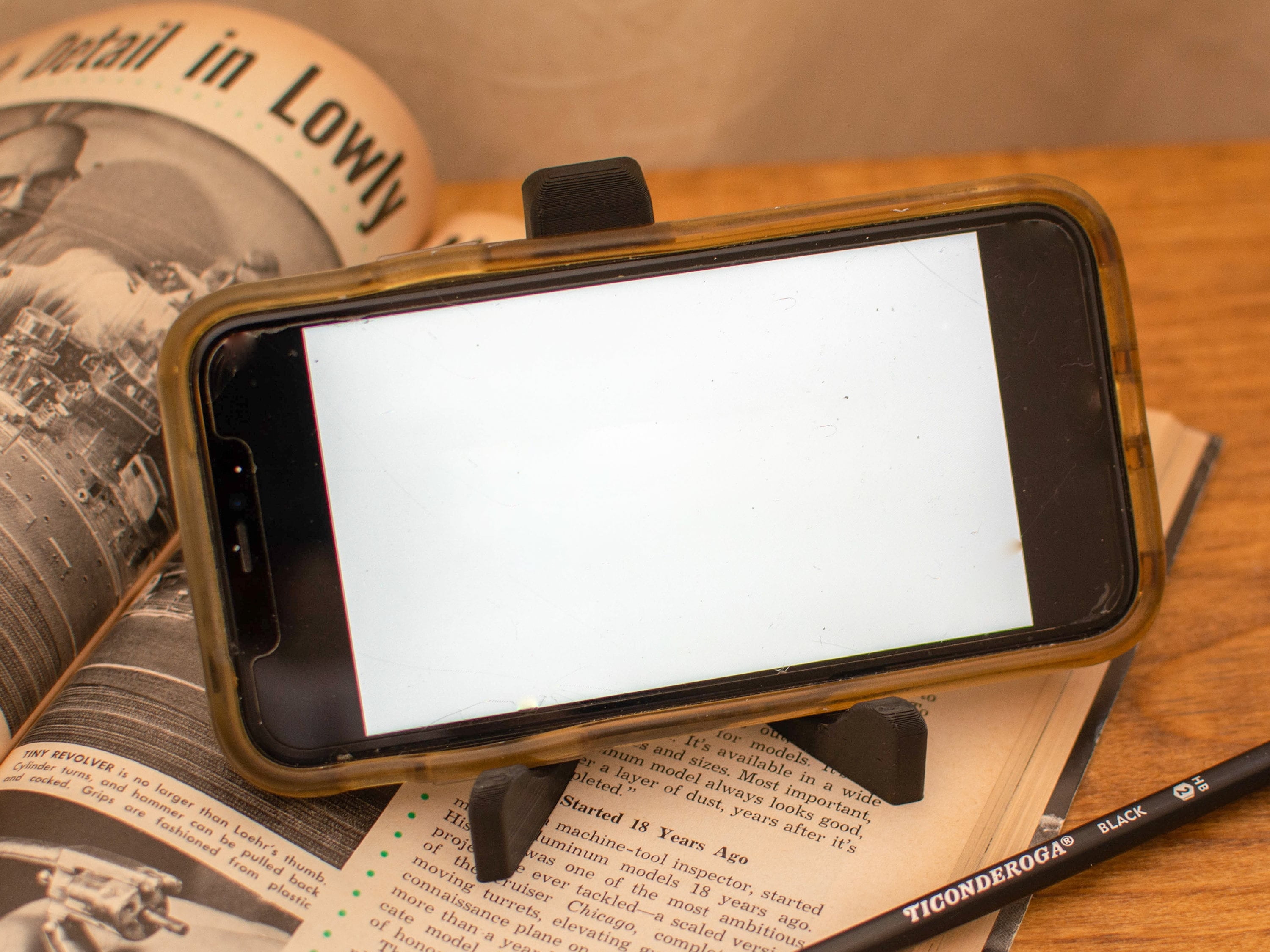 Clever Contraption Keyboard and Phone Stand – Minimalist Desktop ...