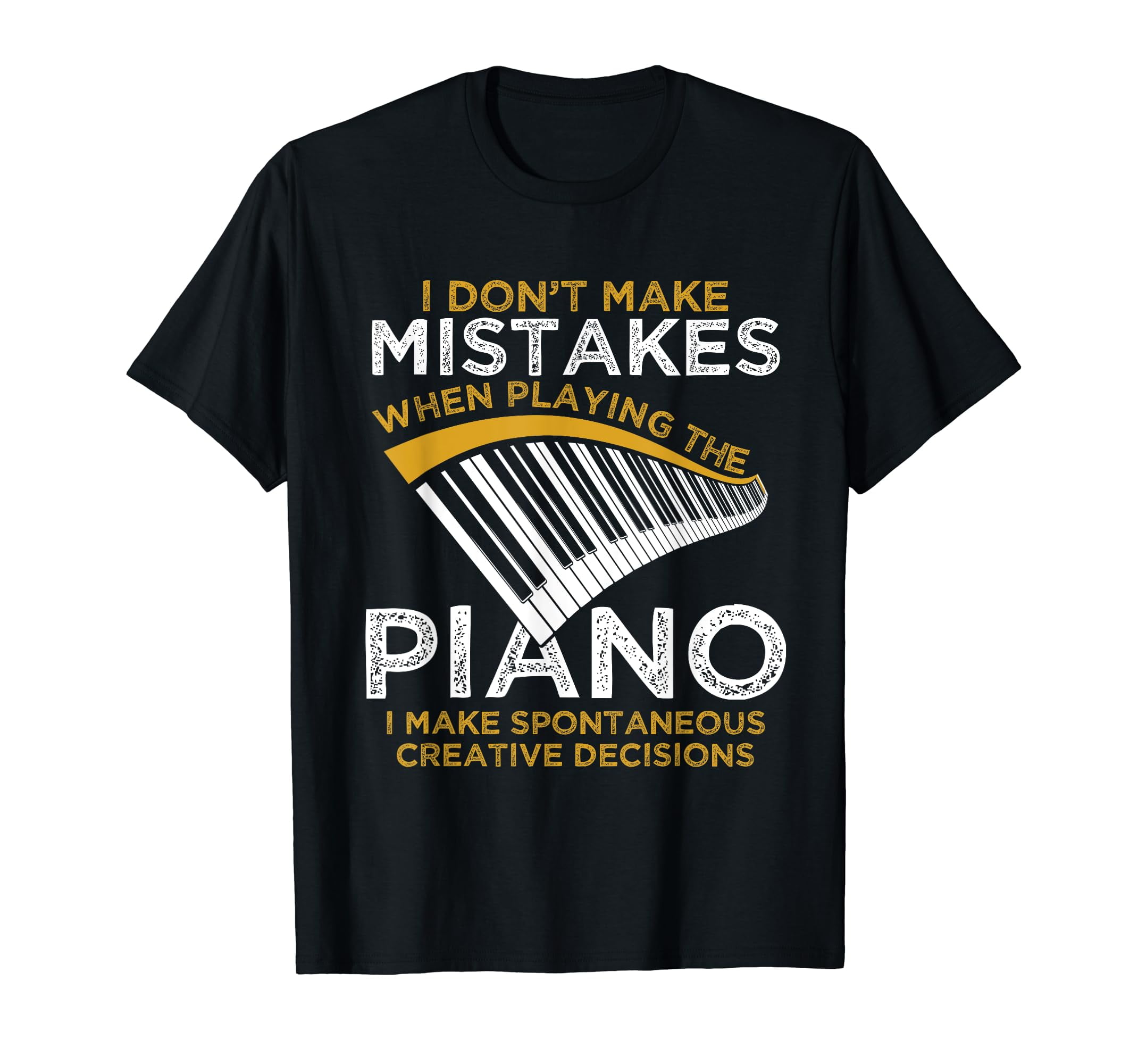 Keyboard Pianist Gifts Music Musician Piano Men Vintage T-Shirt ...