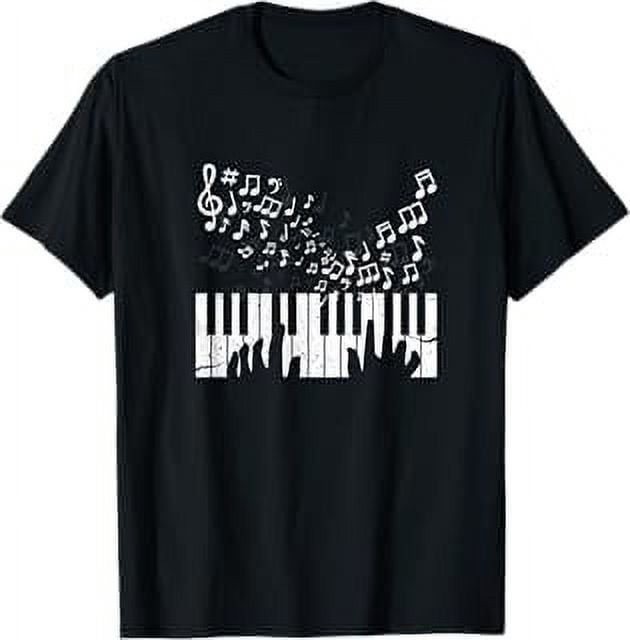 Keyboard Pianist Musician Piano Keys Gift T-Shirt - Walmart.com
