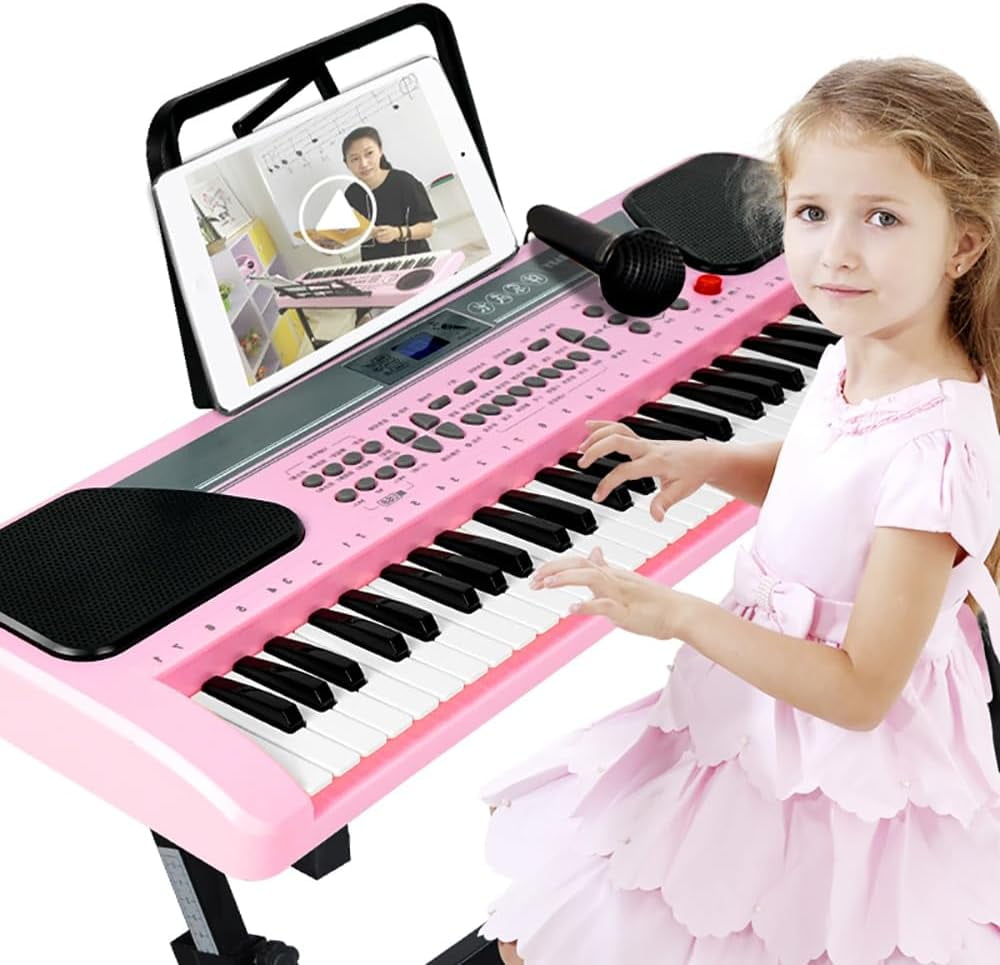 Keyboard Piano,61 Key Music Electronic Keyboard Digital Piano Organ ...