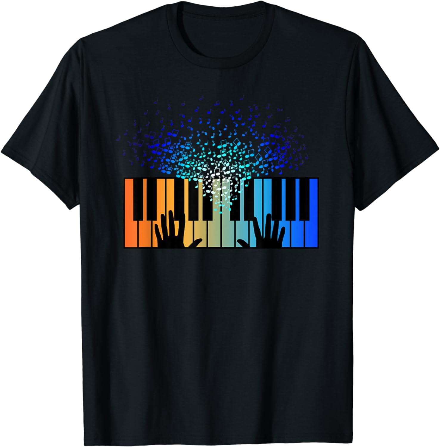 Keyboard Piano Player Funny Musician Keyboardist Gag Outfit T-Shirt ...