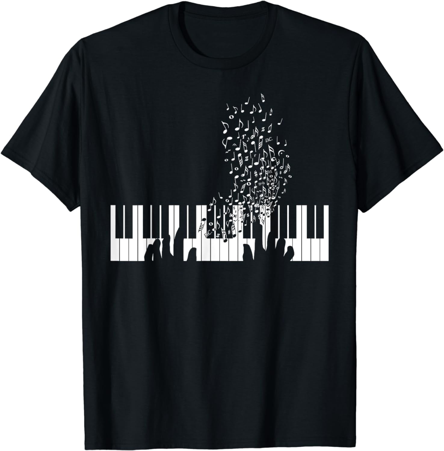 Keyboard Piano Shirt Gift for Men T-Shirt - Walmart.com