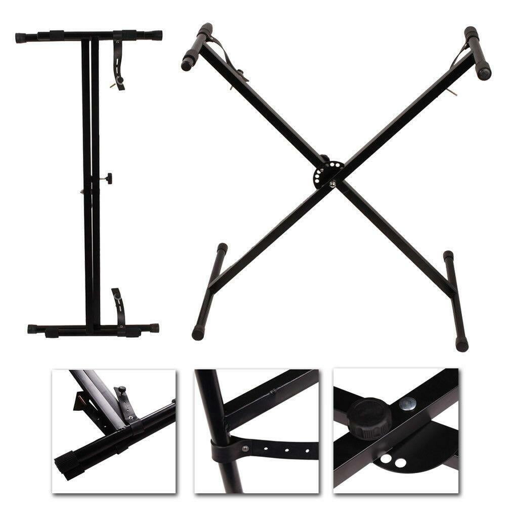 Keyboard Piano X Stand Electric Organ Rack Height Adjustable For 49 61 ...