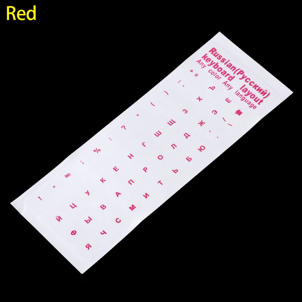 Keyboard Protector Multicolor Self-adhesive Cover Sticker Transparent ...