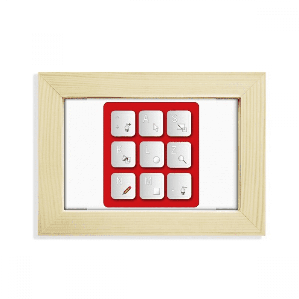 Keyboard Shortcut Letter Design Desktop Decorate Photo Frame Picture ...