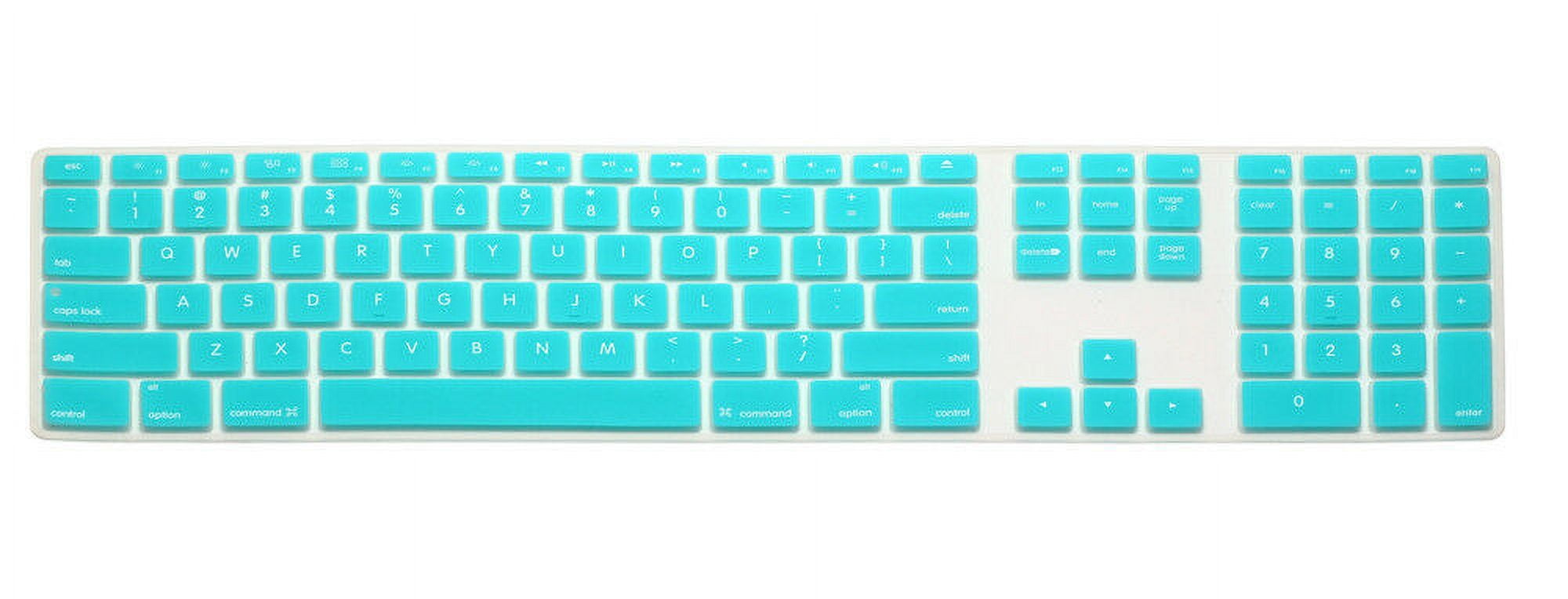 Keyboard Skin Cover Protector for Apple imac G6 Desktop PC wired ...