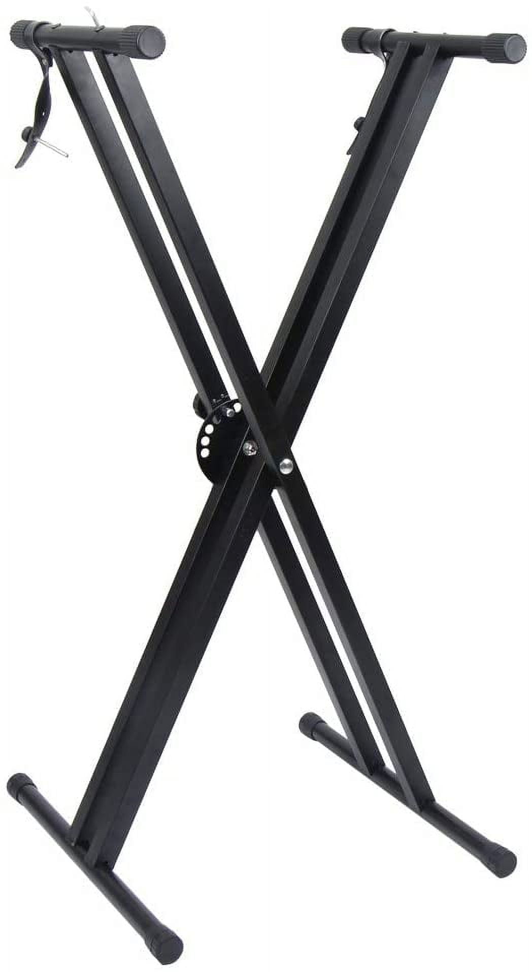 Keyboard Stand Heavy Duty Double Braced 6 Gears Adjustable for All ...