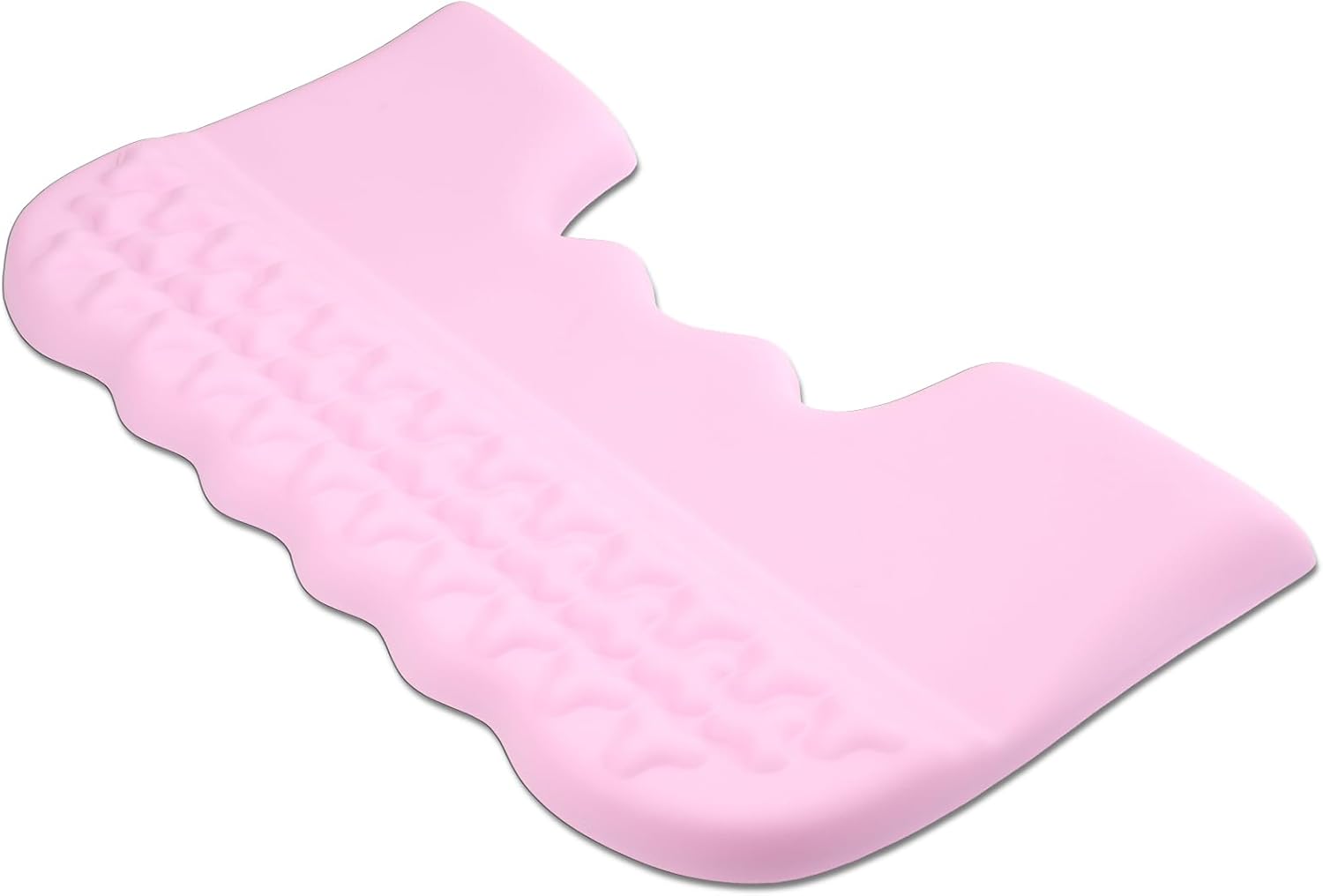 Keyboard Stand with Wrist Rest, PU Leather Ergonomic Unique Wing Curved ...