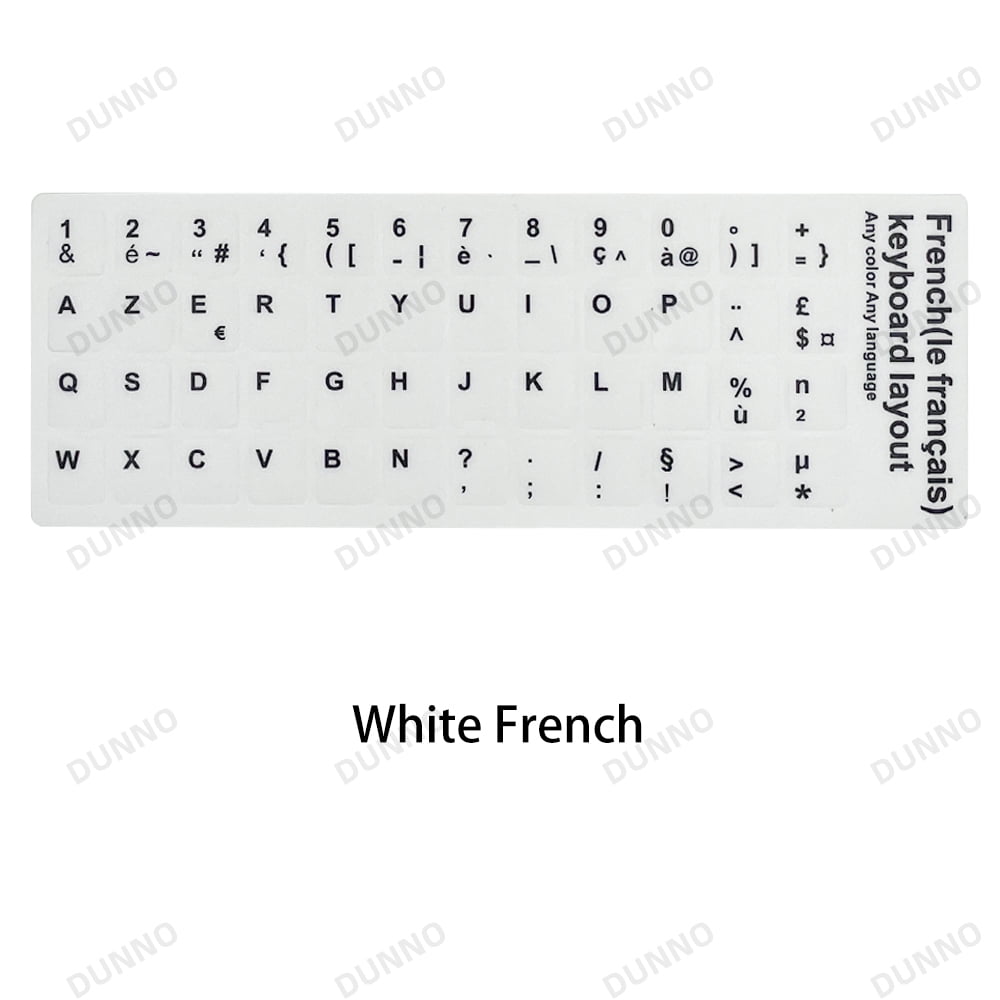 Keyboard Stickers For Spanish Portuguese Arabic Russian Korean French ...