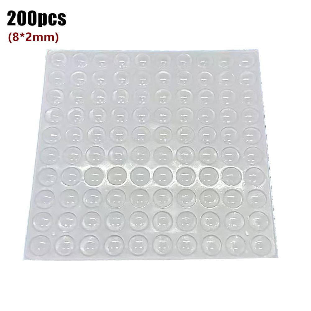 Keyboard Stickers for Long Nails - 200Pcs Clear Silicone Typing Covers ...