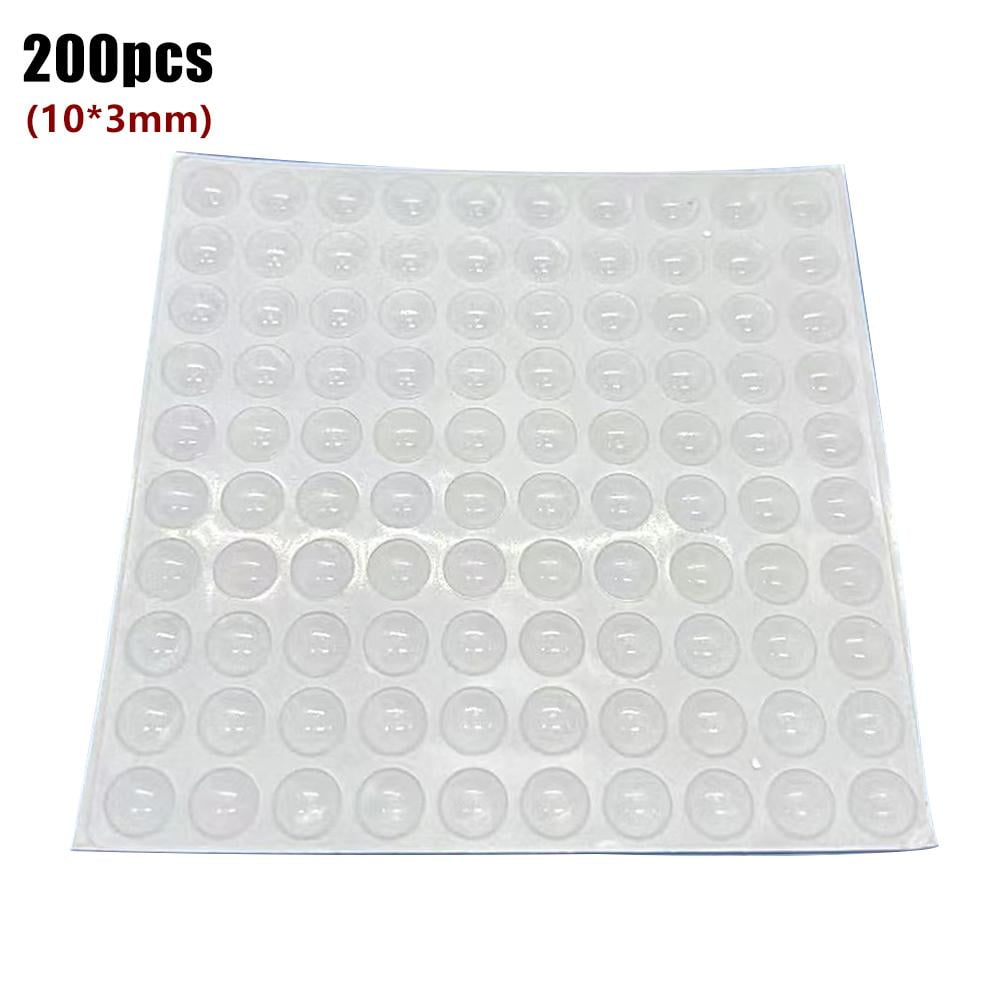 Keyboard Stickers for Long Nails - 200Pcs Clear Silicone Typing Covers ...