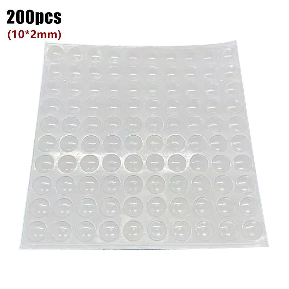 Keyboard Stickers for Long Nails - 200Pcs Clear Silicone Typing Covers ...