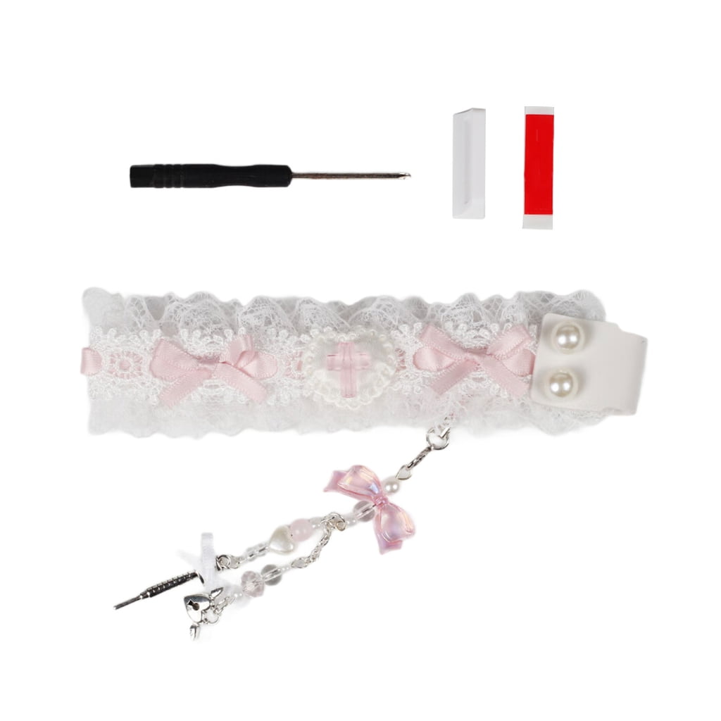 Keyboard Strap Adhesive Lace Fabric Keyboards Lanyard Rope with Sticker ...