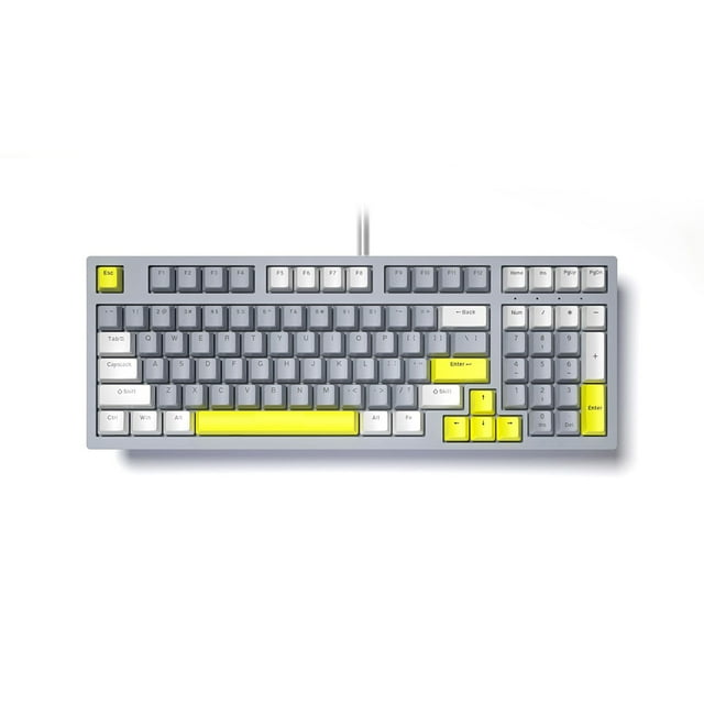 Keyboard,Switches Durable And 18 Modes Red Switches Durable And 18 K97 ...